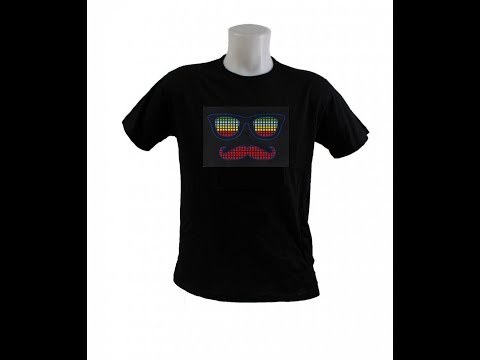 Gentleman - LED equalizer T-shirt (www.cool-mania.com)