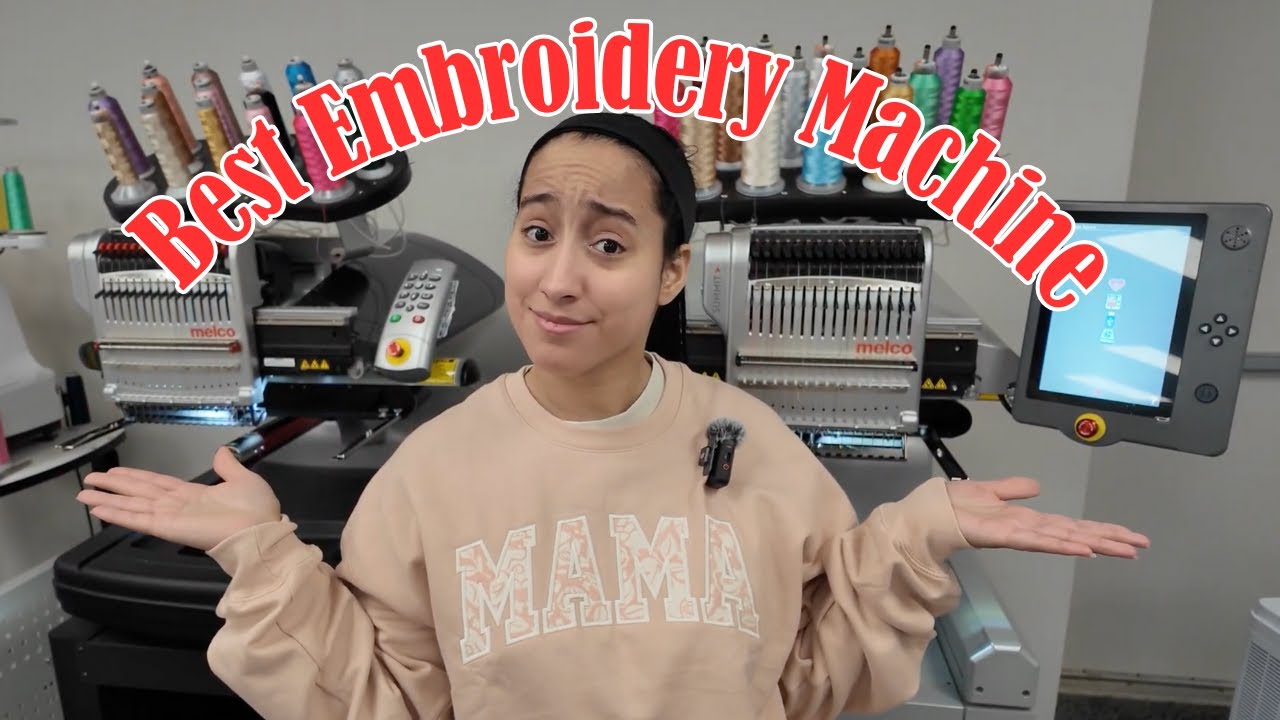 Comparing My Melco Embroidery Machines & How much they cost! Which is best for your business ?