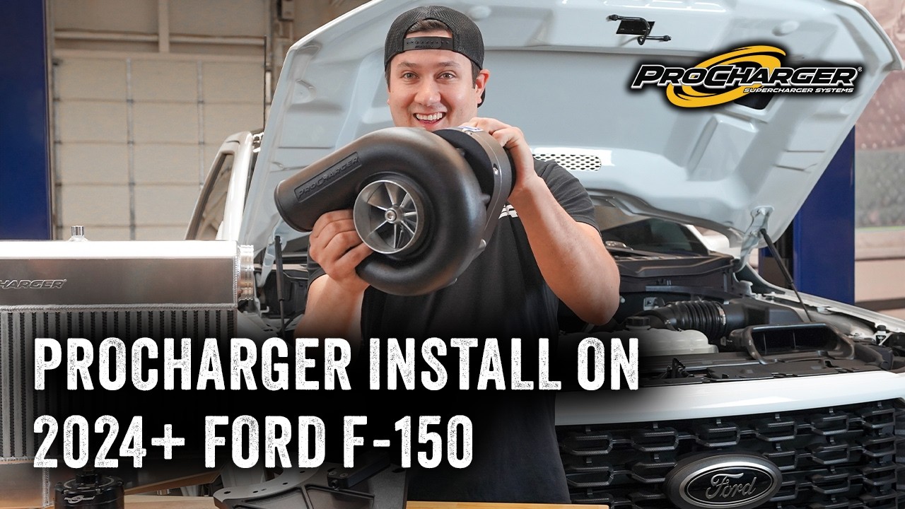 ProCharger Install on 2024+ Ford F-150 | TRANSFORM YOUR TRUCK! 💨
