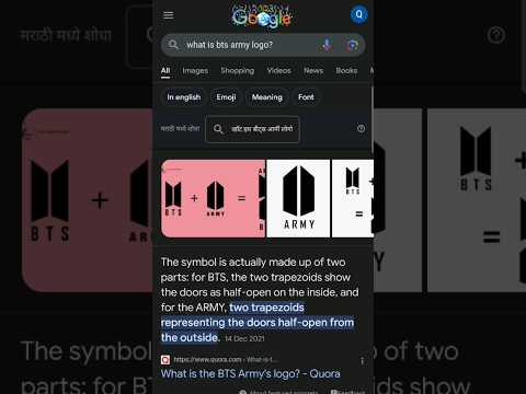 What is BTS ARMY logo?????????✈️✨️