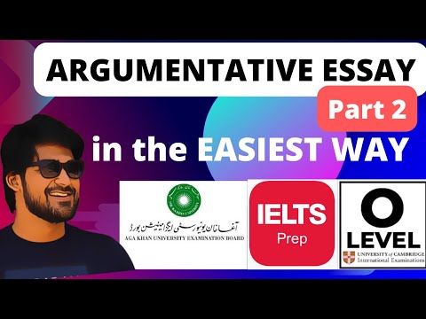 Argumentative Essay | complete lesson | explained in Urdu/Hindi & English - Part 2