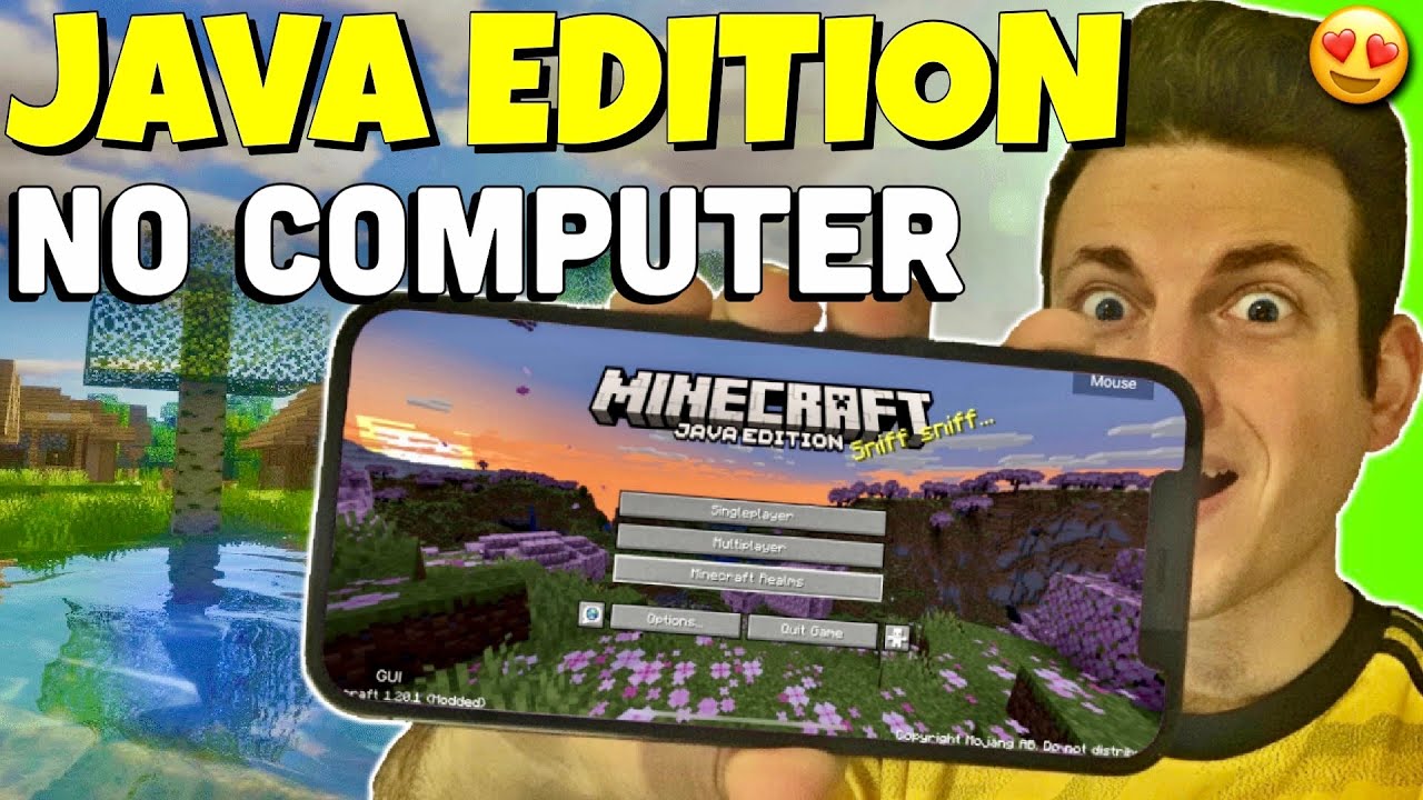 How To Play MINECRAFT JAVA on iOS (NO JAILBREAK/COMPUTER) (How to Install Optifine) PoJavLauncher