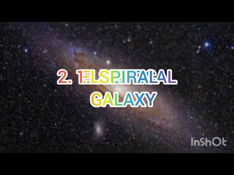 THREE MAIN TYPES OF GALAXIES