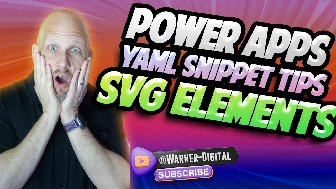 Power Apps Tips: Creating Stunning SVG Elements with YAML Sni...