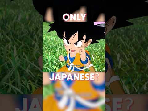 Why Goku (Mini) ONLY Speaks Japanese in Sparking Zero!