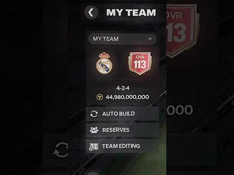 113 Ovr FC Mobile Team