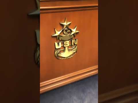 Visiting the Navy's Most Senior Enlisted Personnel Office#NavyLife #MilitaryOffice