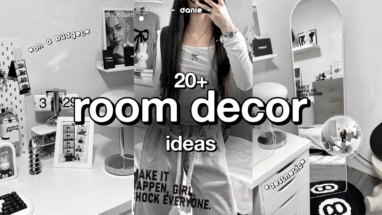 20+ ROOM DECOR Ideas 📓🖇️ (pinterest aesthetic & on a budget)
