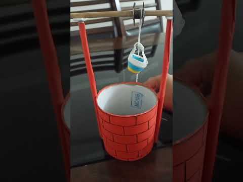 Best out of waste! Science project of simple machine .