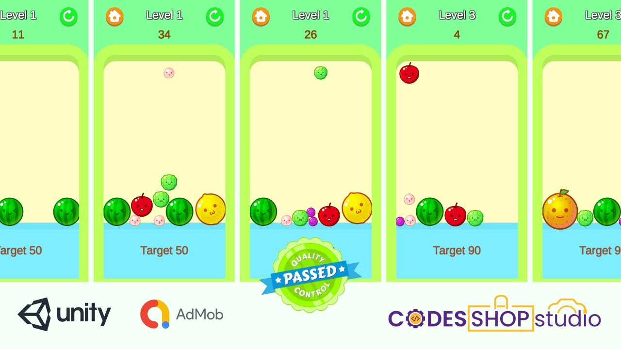 Watermelon Unity Source Code