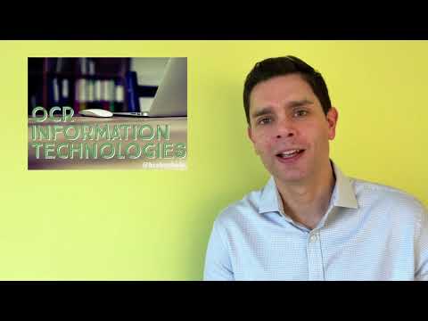 OCR IT Information Technologies course overview