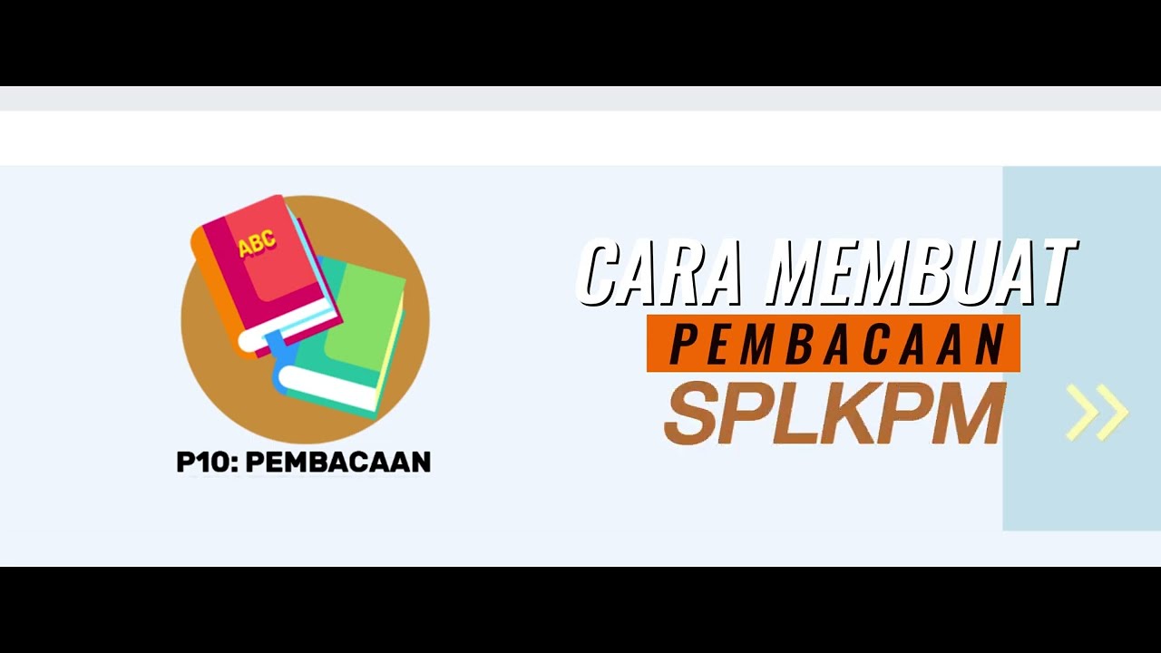 CARA MEMBUAT PEMBACAAN BUKU DI SPLKPM