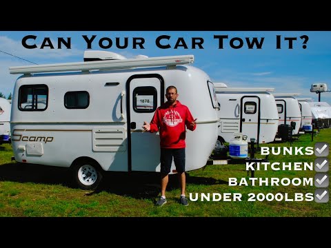 Scamp 16: The Original Lightweight Bunkhouse Camper with a Bathroom