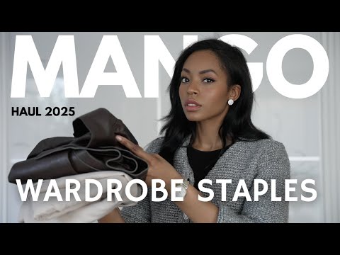 MANGO WARDROBE STAPLES | MANGO HAUL 2025