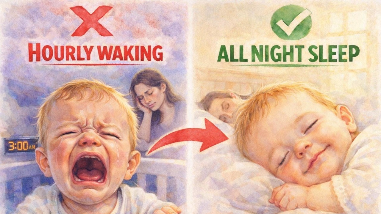 Why Your Baby Wakes Up Every Hour? (10 GENTLE FIXES That Actually Work!)