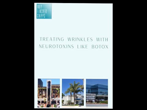 Treating wrinkles with neurotoxins like Botox