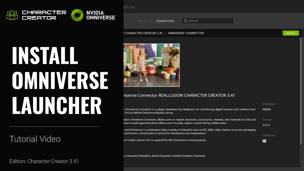 install nvidia omniverse