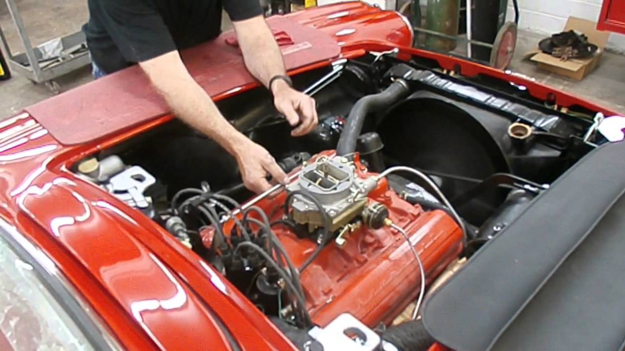 1960 Corvette - Barn Car FIRST START UP