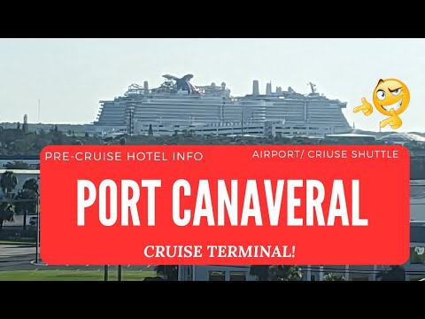 PORT CANAVERAL ORLANDO PRE-CRUISE HOTEL, AIRPORT & CRUISE SHUTTLE, OPTIONS TO USE