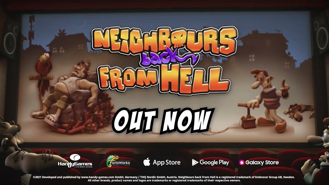Neighbours back From Hell: Launch Trailer - Android/iOS