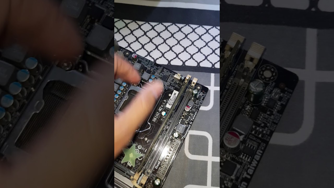 cara copot dan pasang ram komputer