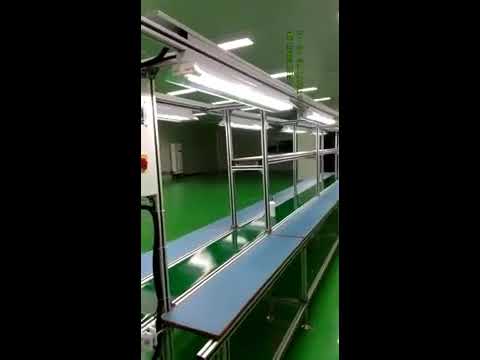 Assembly Line Conveyors - LED Bulb Assembly Belt Conveyor Manufacturer ...