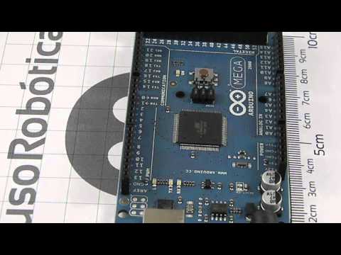 Arduino MEGA Atmega 2560 at 360 degrees view