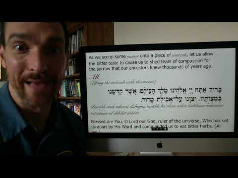 Passover Haggadah Hebrew Pronunciation