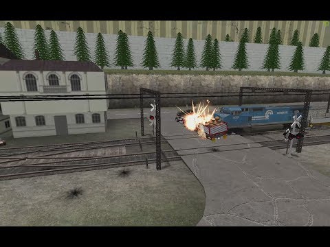Steam Community :: Video :: Train + Truck + Explosions V2 | GMOD