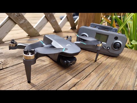 WeFone WF40 GPS Lightweight Brushless Camera Drone Flight Test Review