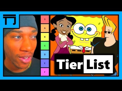 Cartoons/Live Action 90s Shows - 2010 Tier List