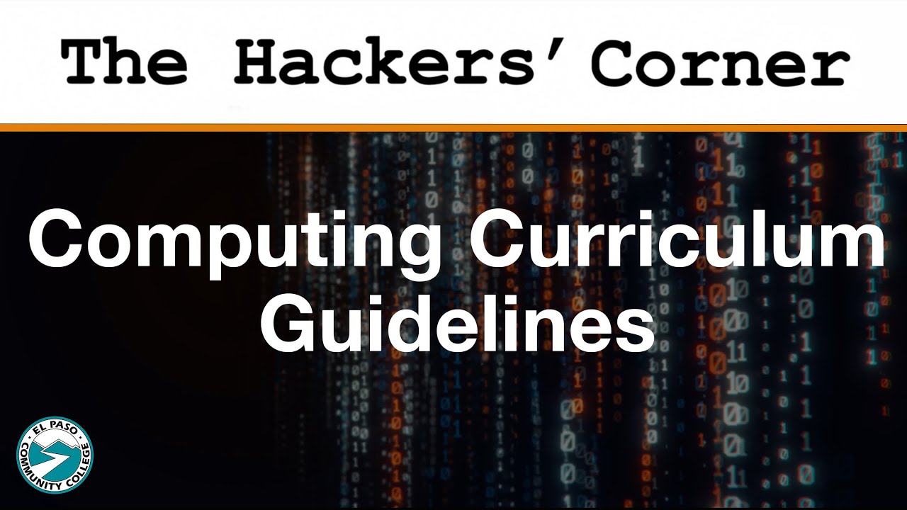 The Hackers' Corner 26: Computing Curriculum Guidelines for Undergraduate Degree Programs