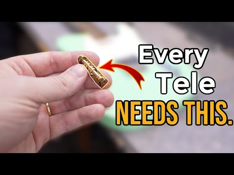 The Simple Mod All Teles (Really) Need. (Glaser Three String Tree)