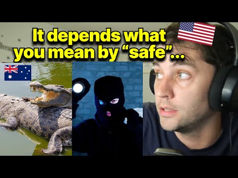 How safe is Australia? American Reacts