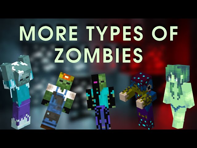 More Types of Zombies mod for Minecraft Bedrock edition Minecraft Mod