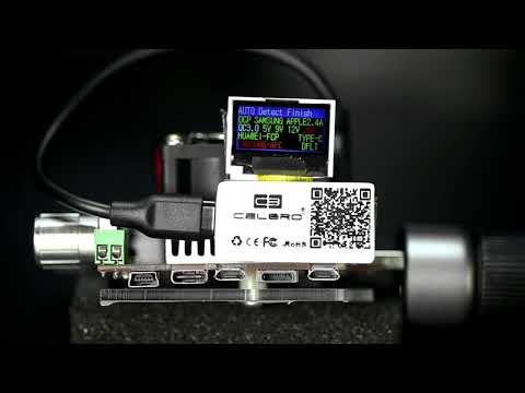celbro 7in1 quick charge car charger huawei fcp,mtk pump express, qc 3.0 ,samsung afc testing video
