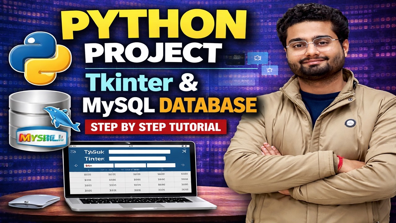 Python Project using Tkinter with MySQL Database Connectivity | Mini Project