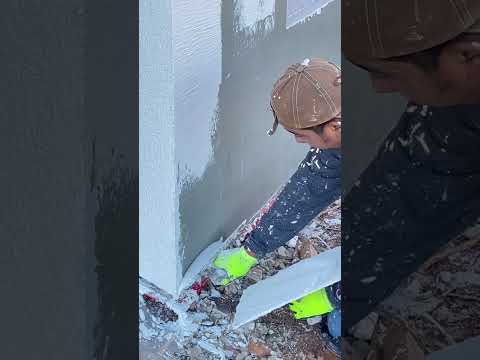 How to apply stucco finish coat