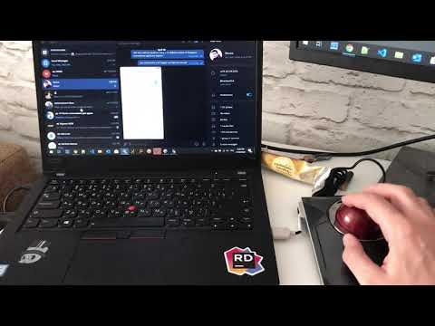 Kensington SlimBlade trackball scroll