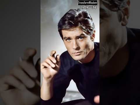 Alain Delon - Through the Years: From Baby to Legend