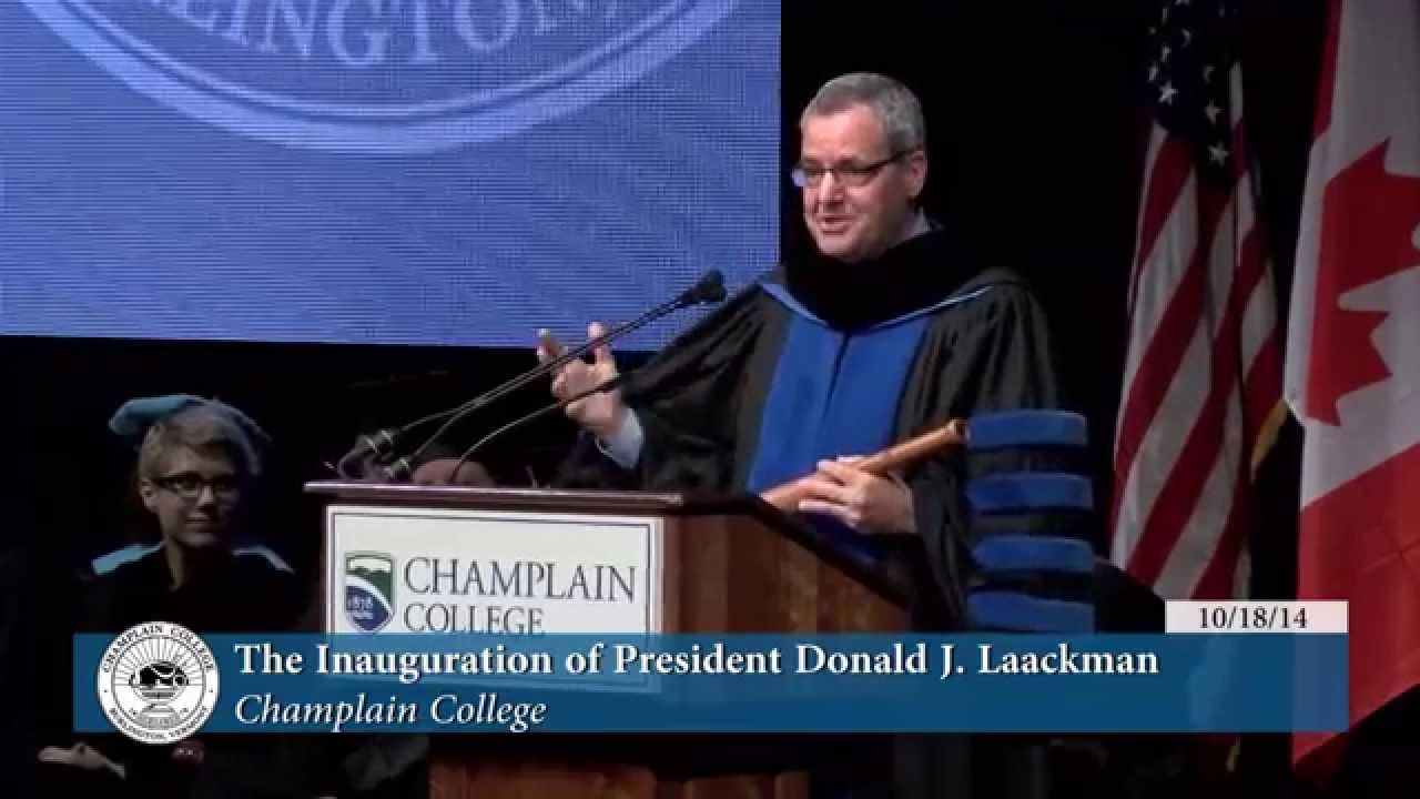 Champlain College Inauguration - Oct. 18, 2014