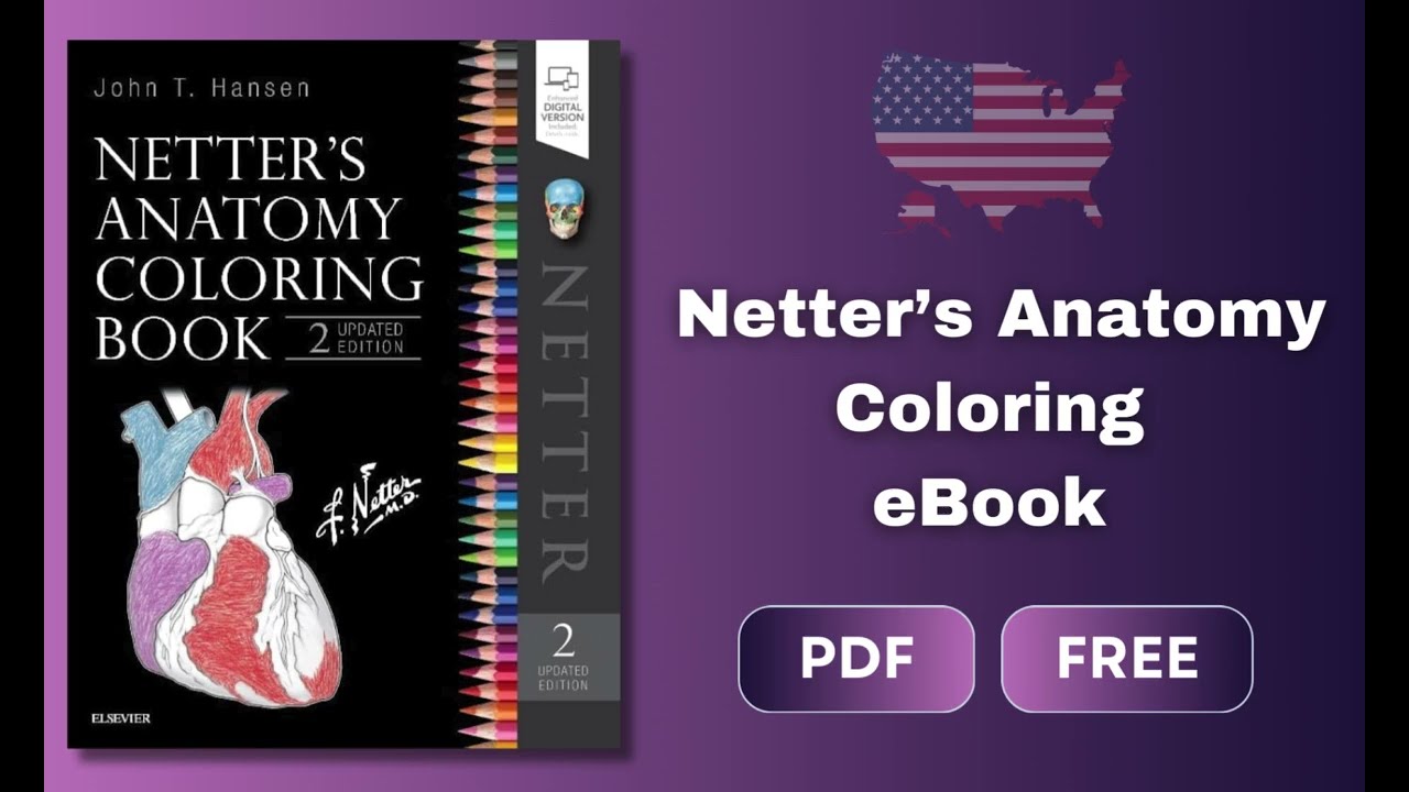 Netter’s Anatomy Coloring Book PDF Free Download