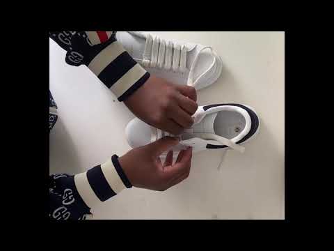 How to lace up the Alexander McQueen shoe the(real way)😱