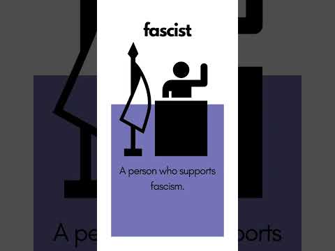 Fascist#english #dictionary #learnenglish #language #words #vocabulary #fascism #fascist