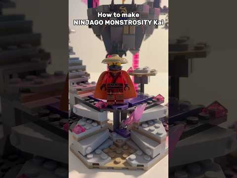 How to Make Ninjago Legends: Monstrosity Kai #ninjago #lego #Kai #custom