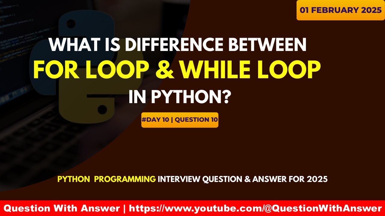 For Loop vs While Loop in Python | Key Differences & Best Use Cases Explained