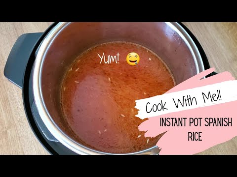 Instant Pot Spanish Rice Recipe! | Cook With Me