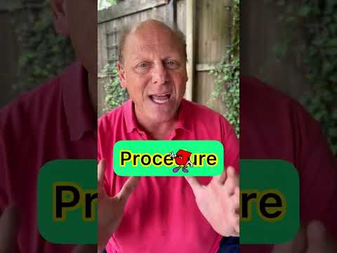 How do you say Procedure?
