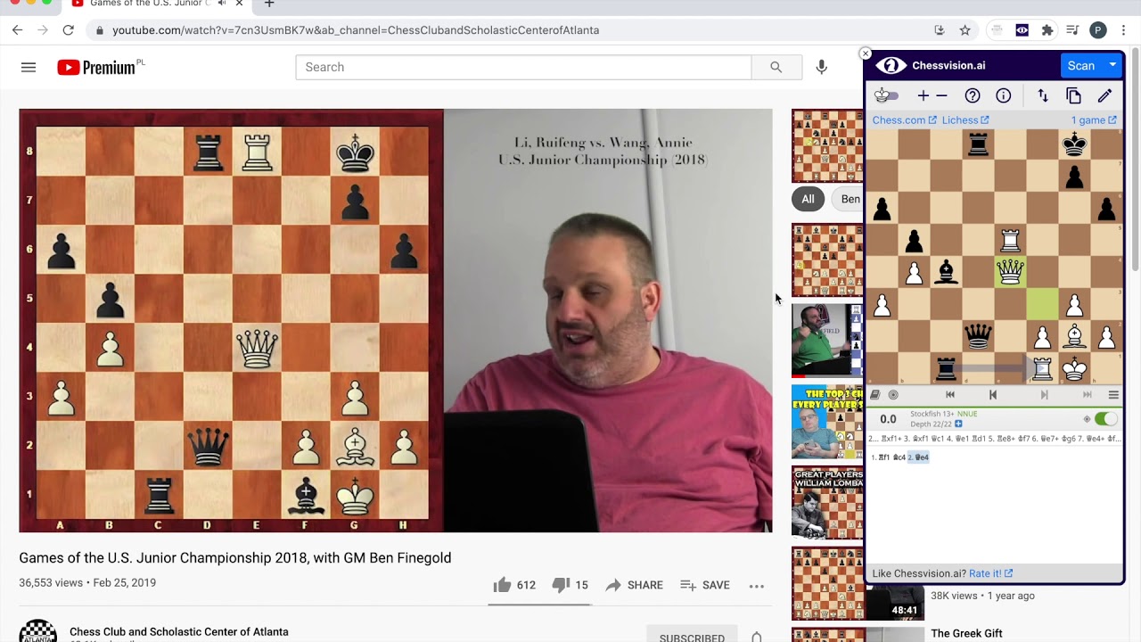 I made "Chessvision.ai Chess Position Scanner" 2.0 - a browser ...