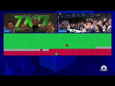 TKO Group. Opening Bell. January 23 2024. CNBC. (For educational purposes)